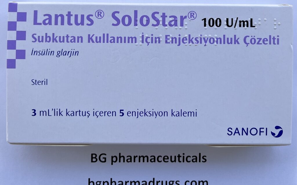 Lantus SoloStar 100 iu/ml 300 IU 3 ml * 1 – BG pharmaceuticals